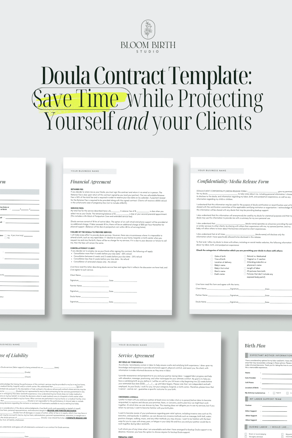 Doula Contract Template: Save Time And Eliminate Stress